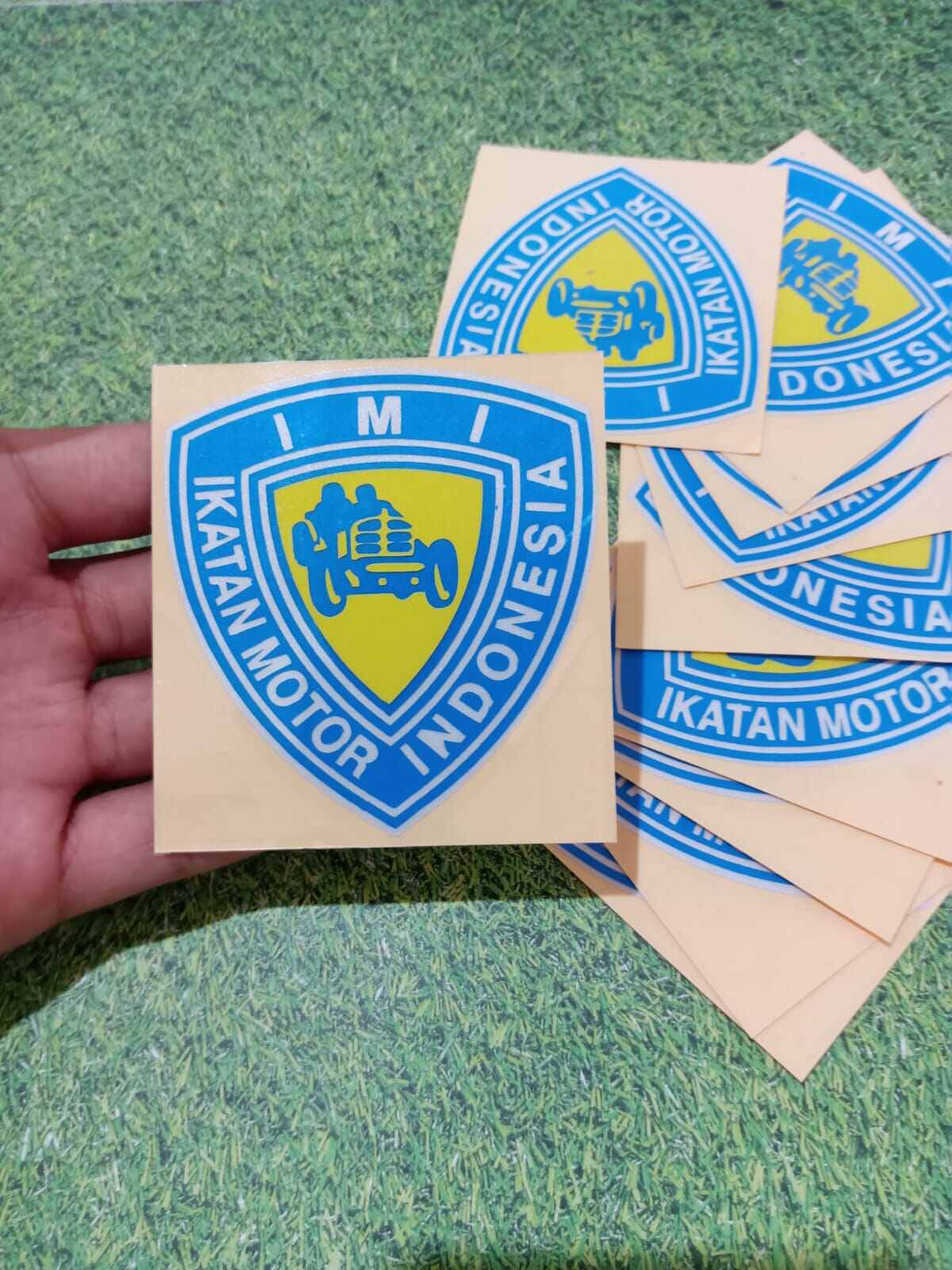 Sticker IKATAN MOTOR INDONESIA 7cm stiker imi cutting acesoris dan ...