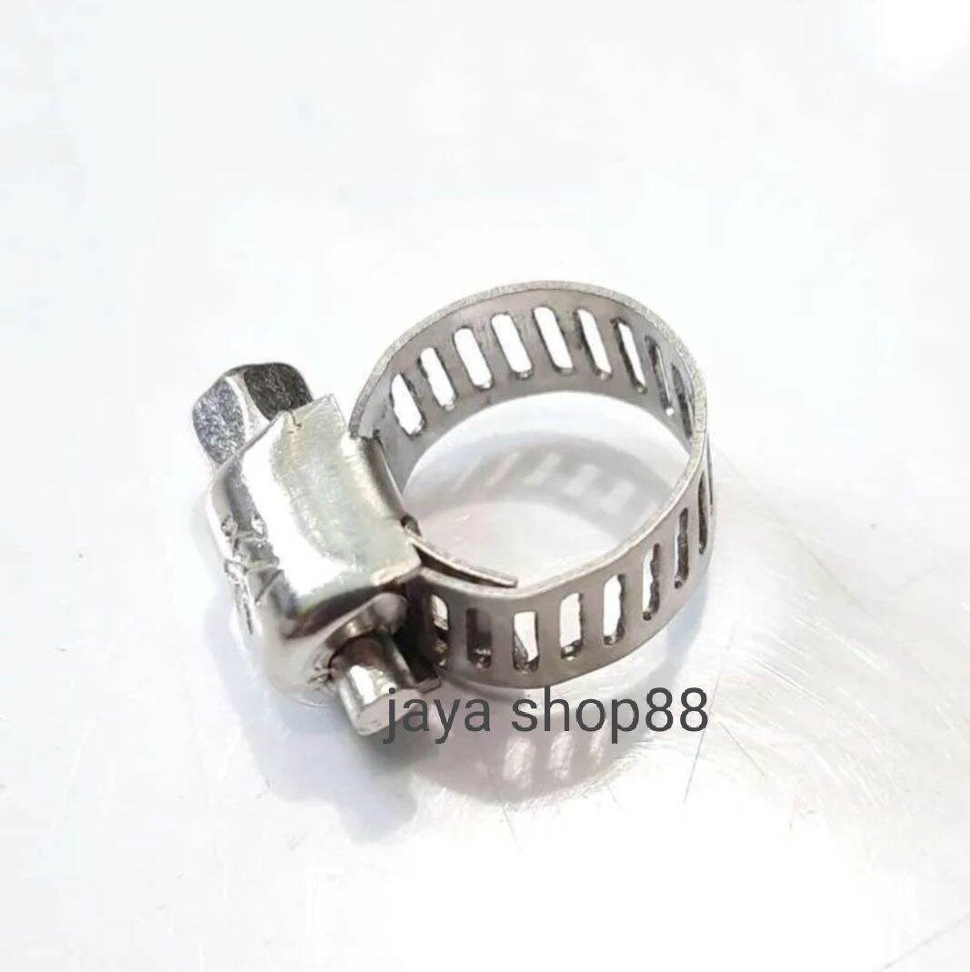 klem selang 1/2 inchi stainless steel hose clamp per pcs murah | Lazada ...