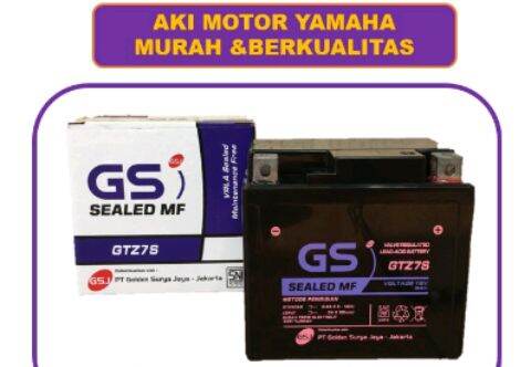 Aki Kering GS Astra Supra, Jupiter, Suzuki, Vega, shogun | Lazada Indonesia