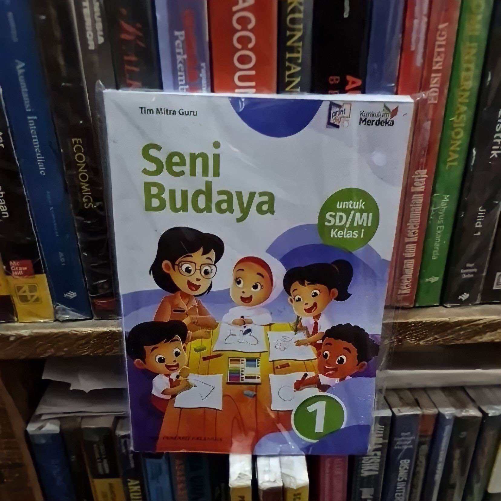 Seni Budaya Kelas 1 Sd/Mi Kurikulum Merdeka Erlangga | Lazada Indonesia