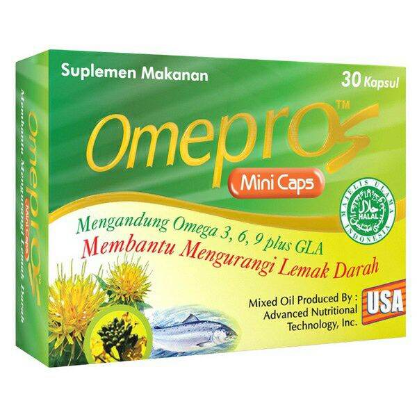 Omepros Minicaps isi 30 Kapsul | Lazada Indonesia