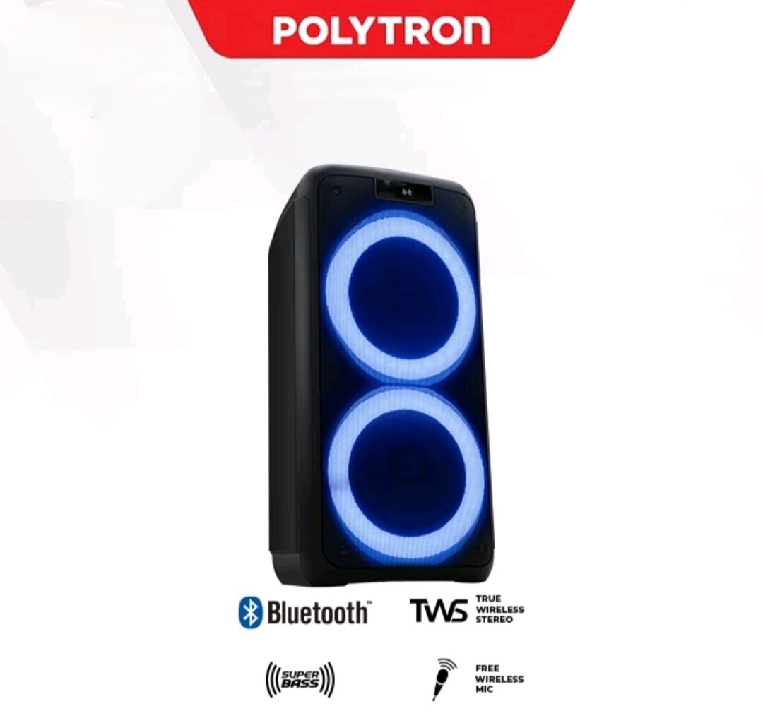 Polytron Speaker Partymax Pps 8l22 [8 Inch] Portable Wirelles Lazada