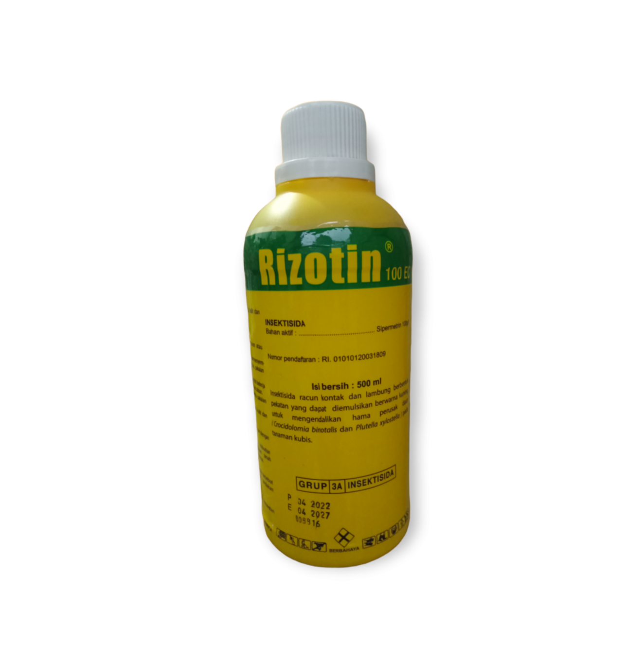 RIZOTIN 500 ML INSEKTISIDA SIPERMETRIN untuk hama ulat | Lazada Indonesia