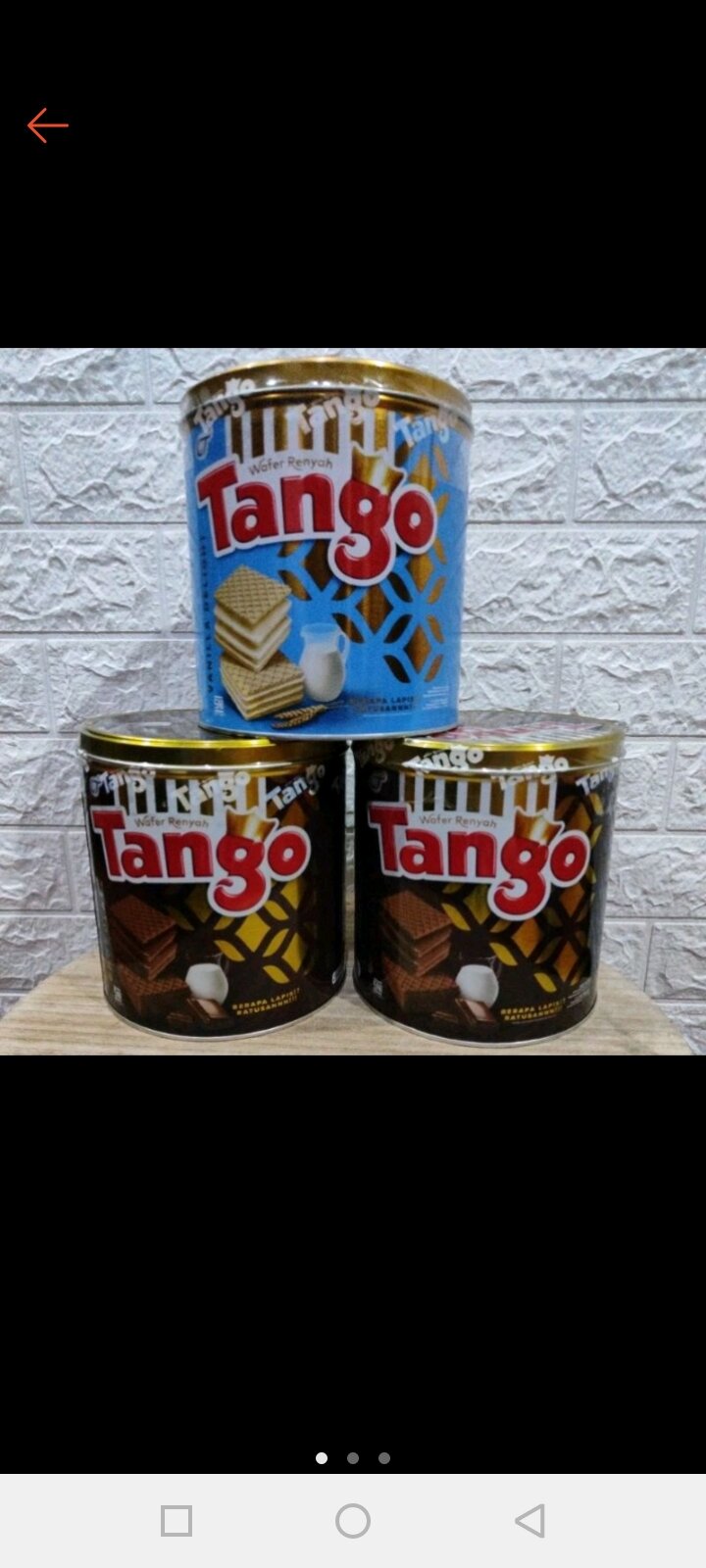 wafer tanggo kaleng | Lazada Indonesia