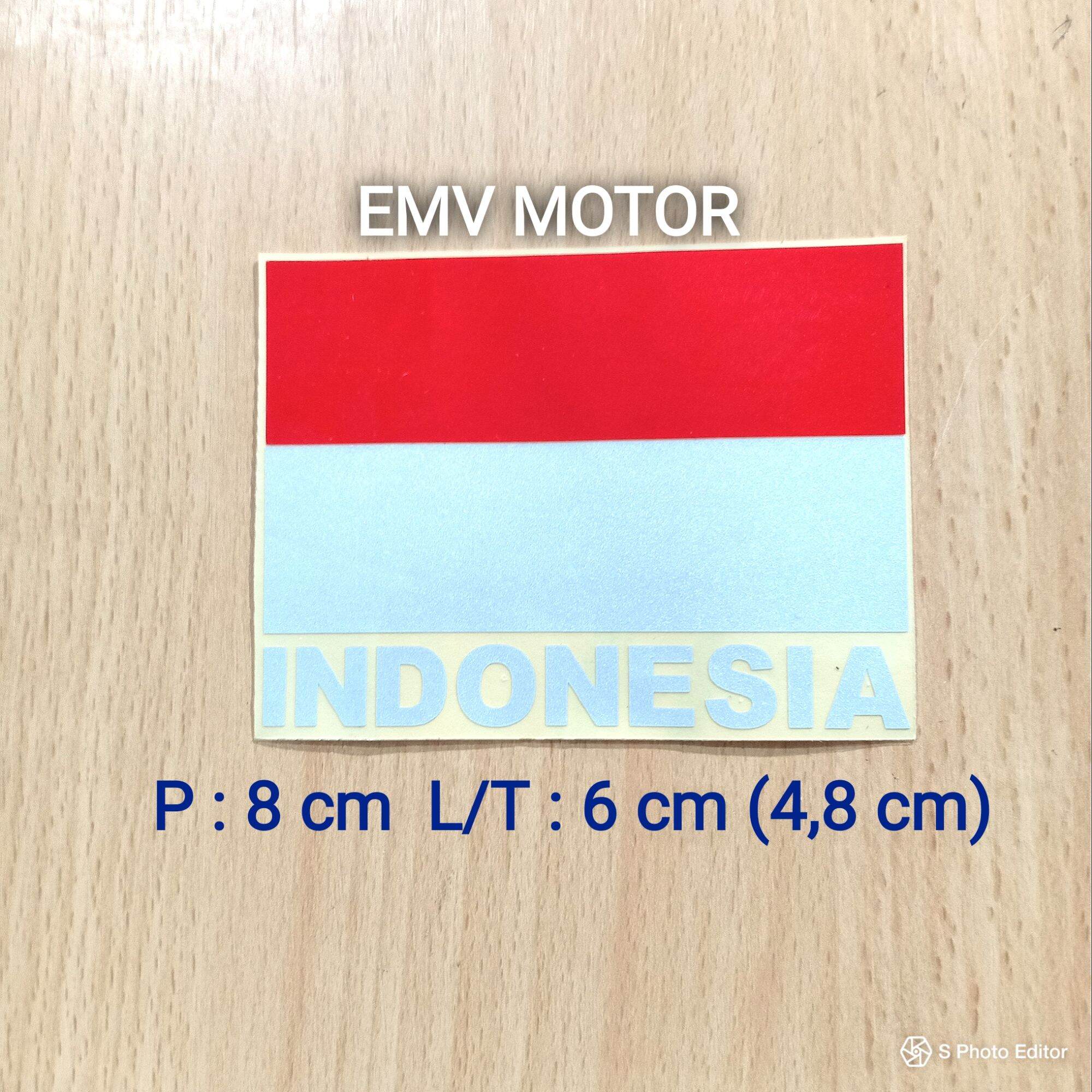 sticker bendera merah putih kotak | Lazada Indonesia
