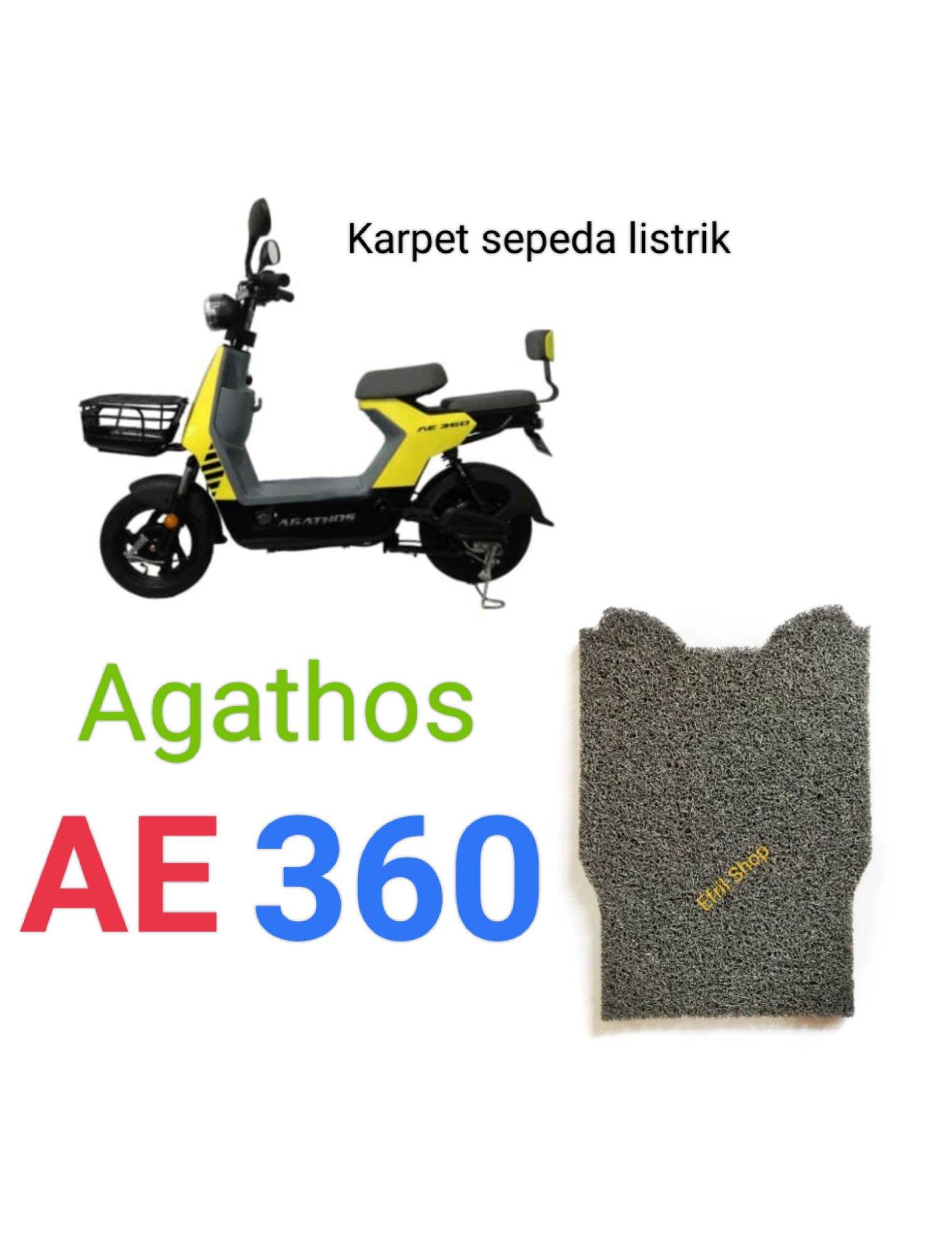 Karpet sepeda listrik Agathos AE 360 karpet Agathos AE360 | Lazada Indonesia
