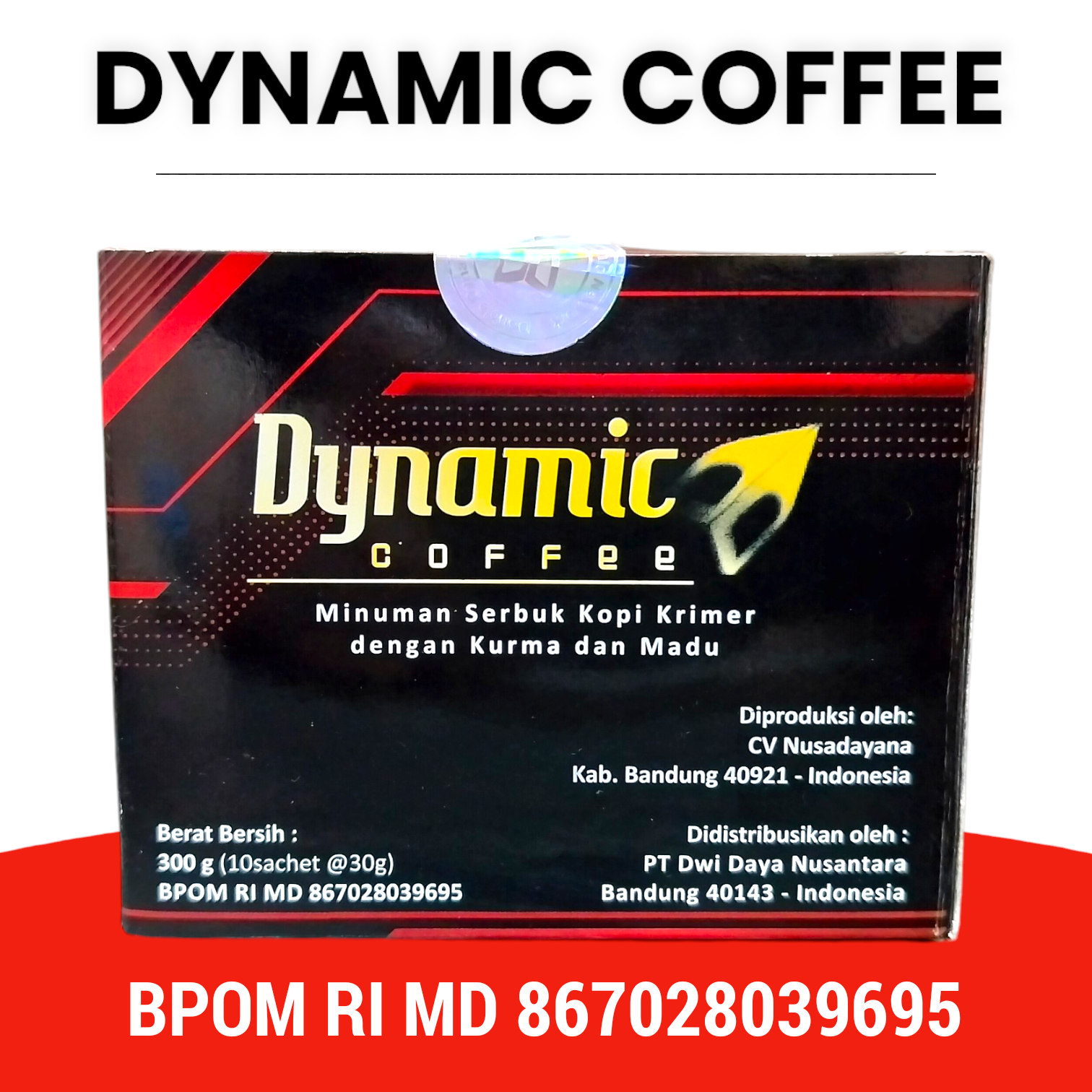 DYNAMIC COFFEE 1 BOX ISI 10 SACHET ORIGINAL KOPI KESEHATAN KEMASAN TERBARU | Lazada Indonesia
