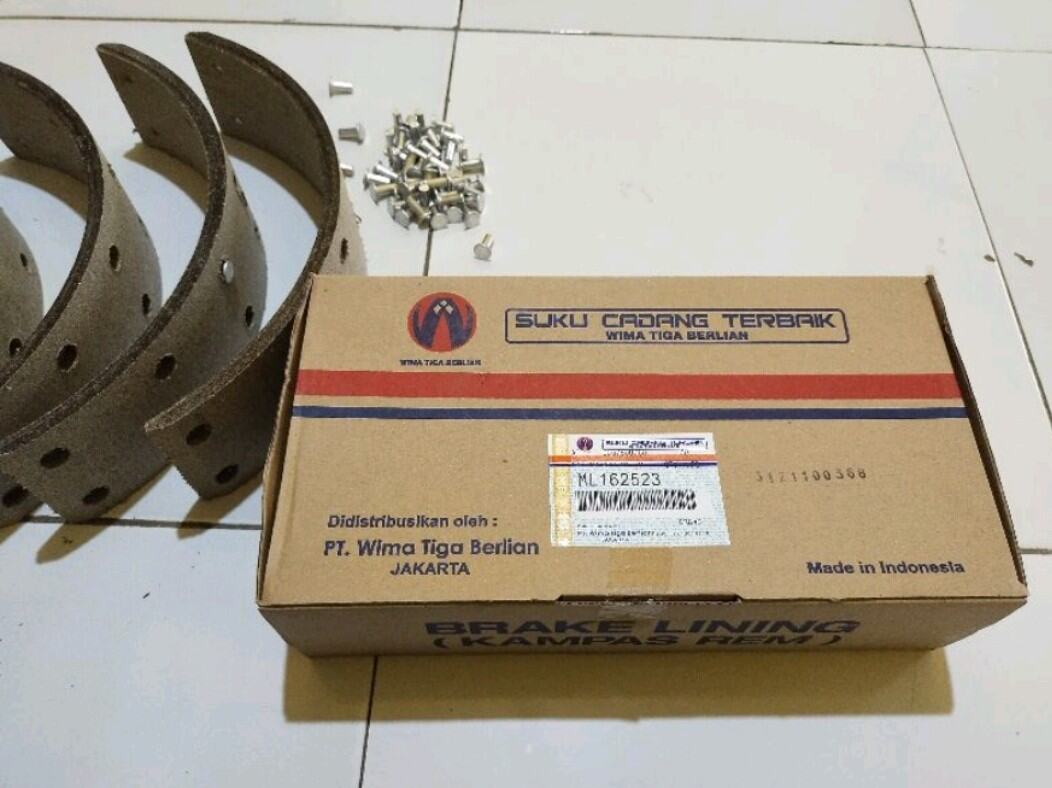 Satu set kampas rem belakang Colt Diesel umplung PS 120 Ragasa PS 120 ...