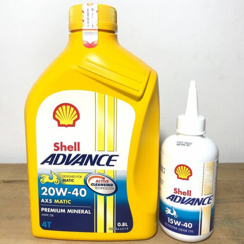 Paket Bundling Shell Advance Ax5sc 20w40+Gear Oil | Lazada Indonesia
