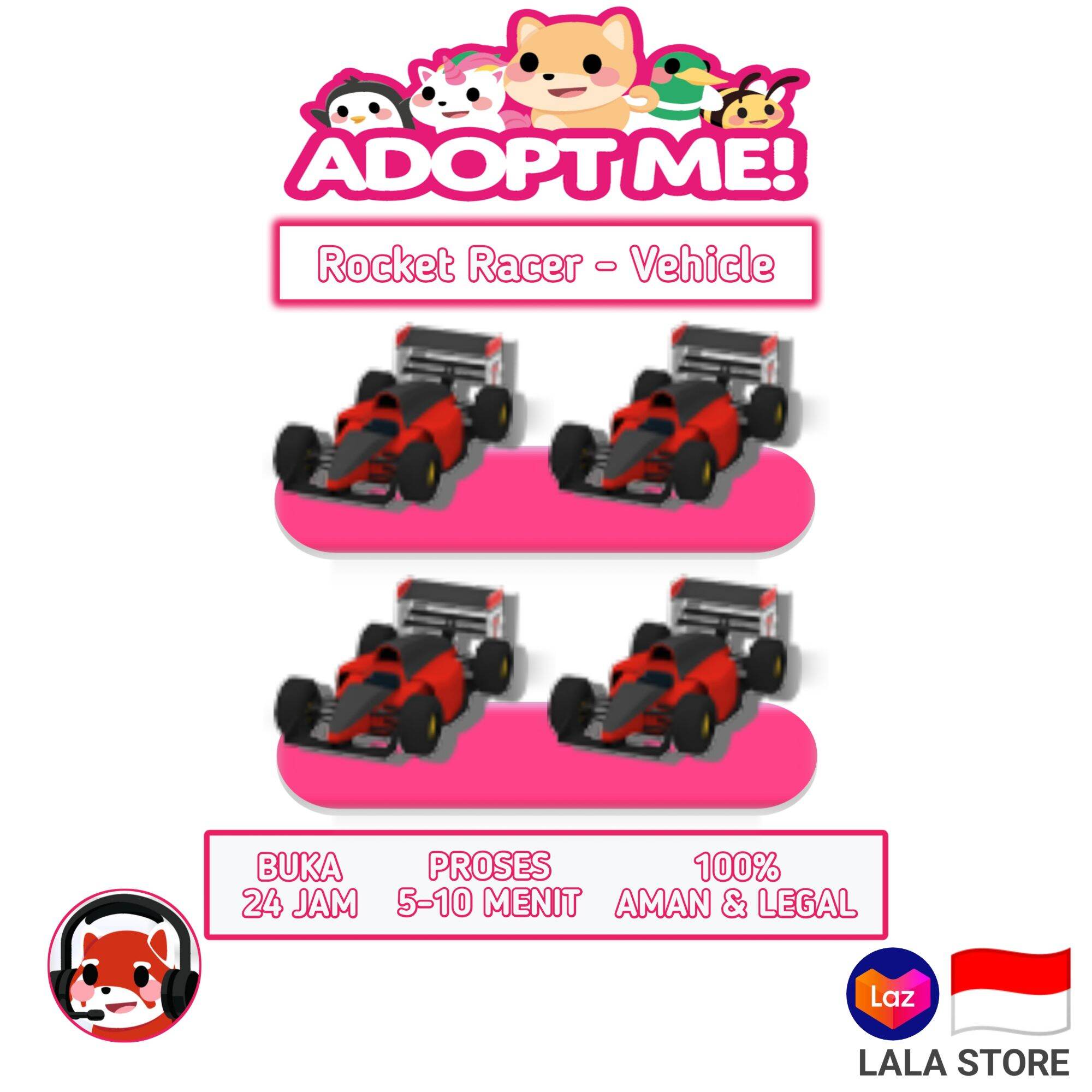 Adopt Me Vehicle - Rocket Racer - Roblox | Lazada Indonesia
