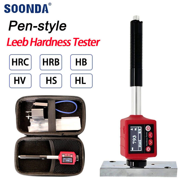 Hardness Tester test alat uji kekerasan besi baja metal logam | Lazada ...