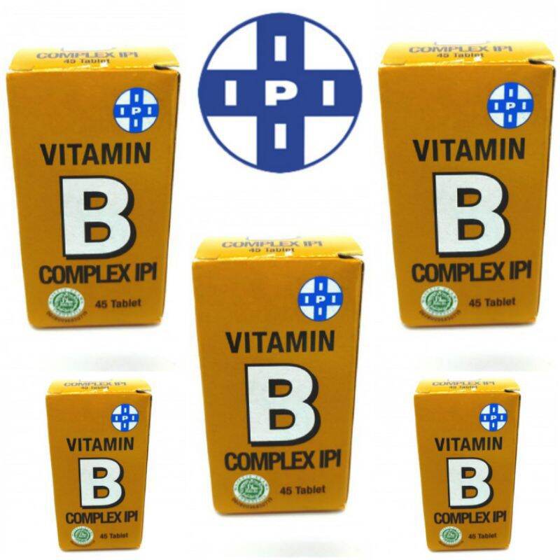 IPI Vitamin B Complex botol 45 Tablet | Lazada Indonesia