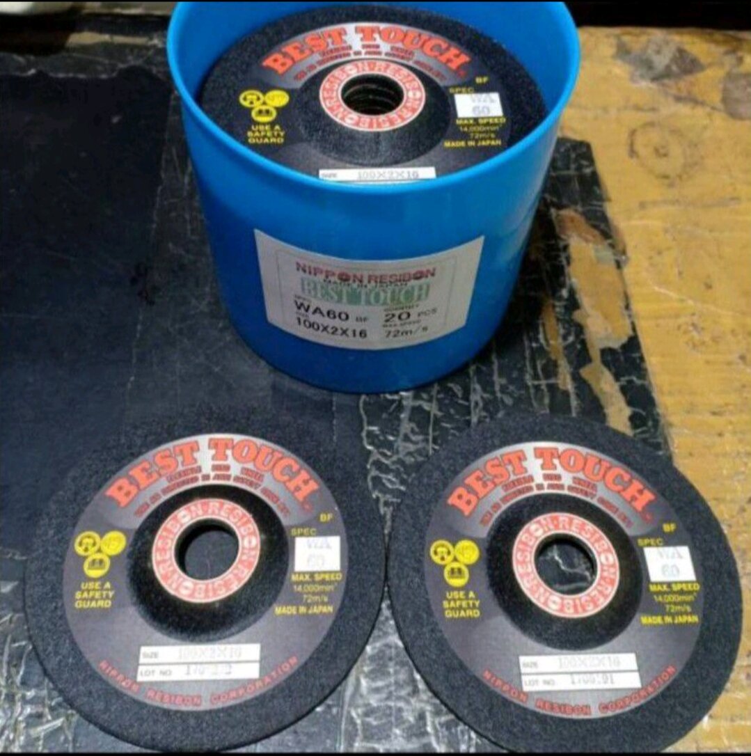 Batu gerinda besi fleksibel Best Touch 4" x 2 WA 60 | Lazada Indonesia