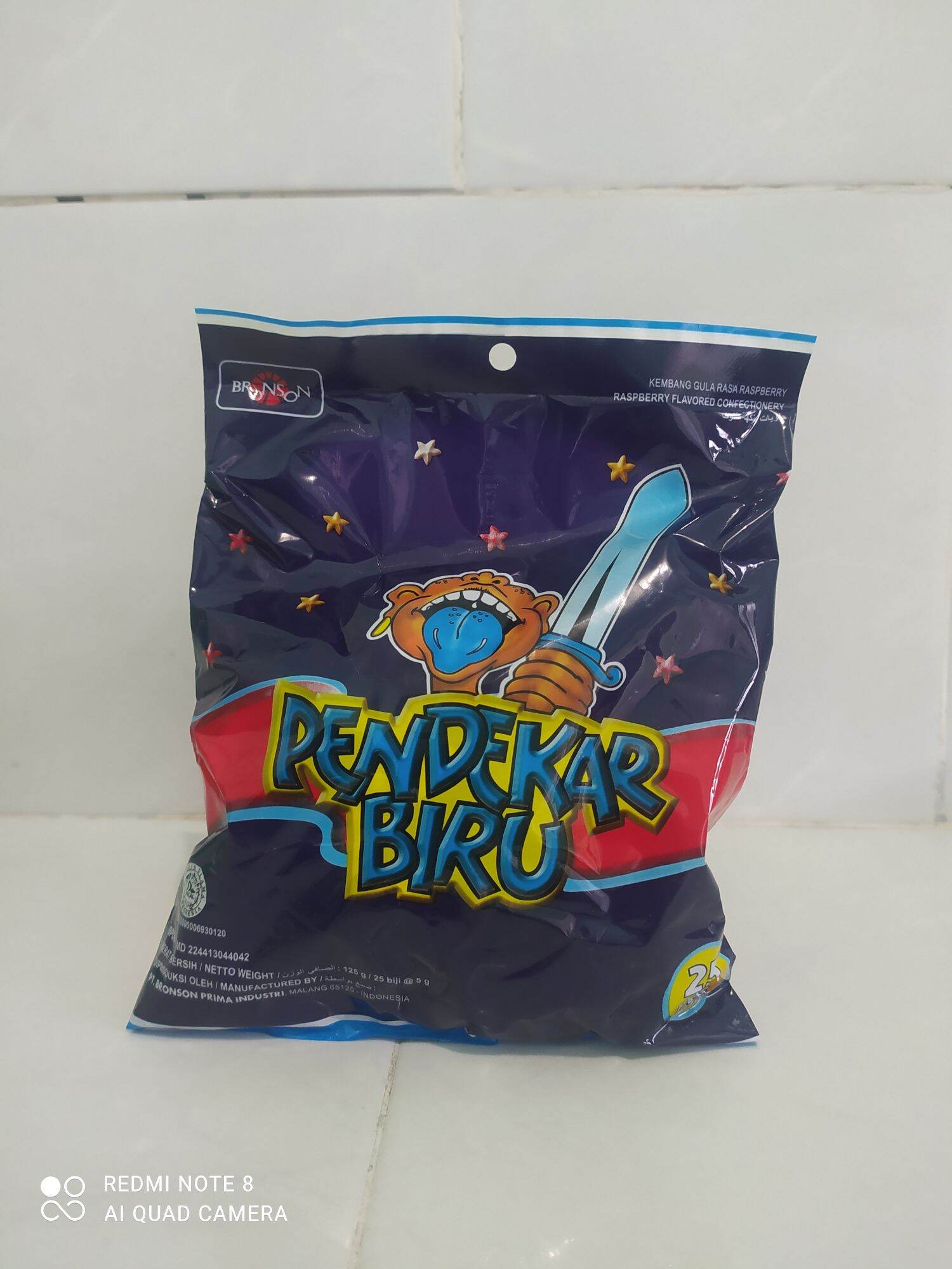 permen pendekar biru 1 sak isi 25 pcs | Lazada Indonesia