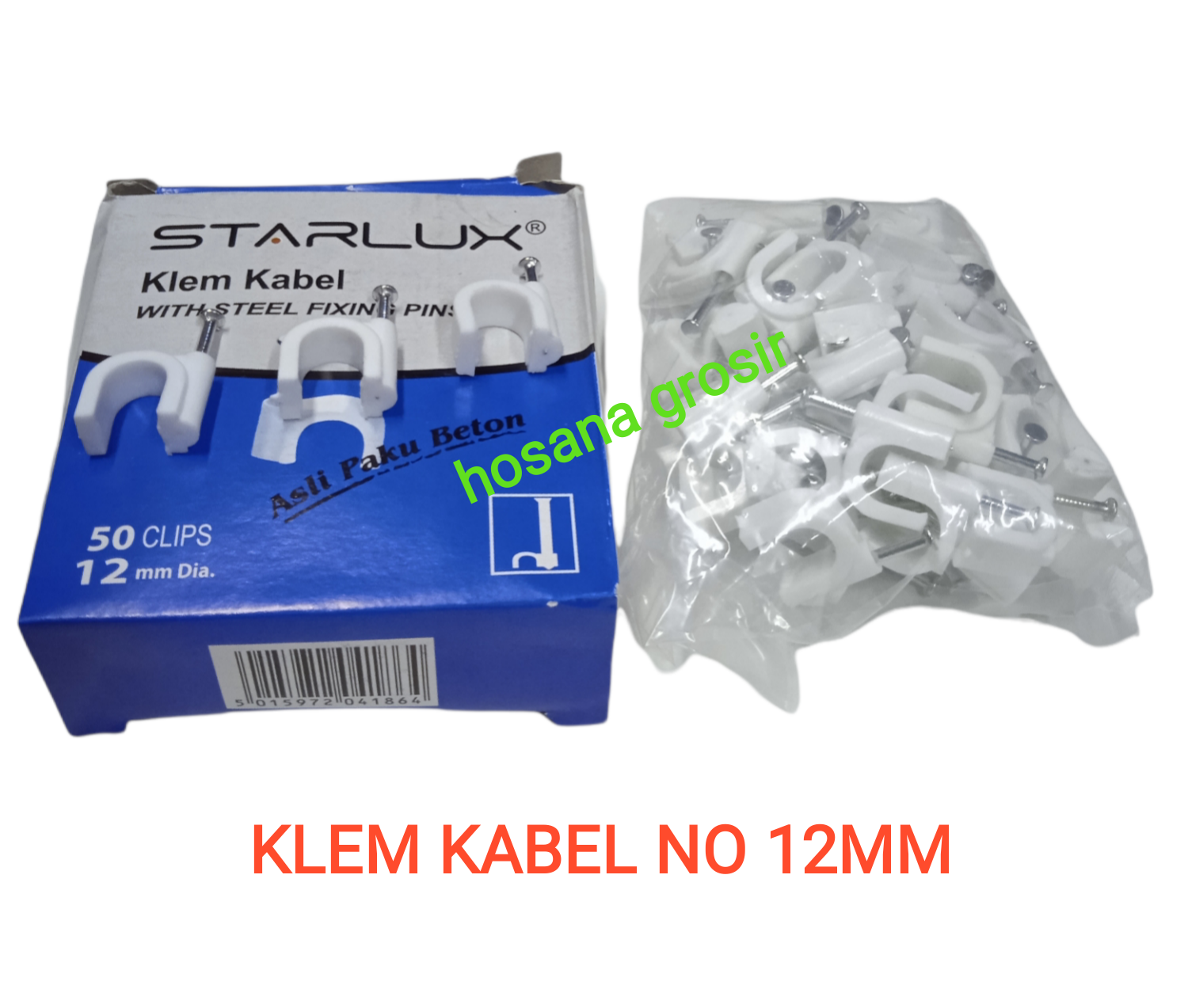 KLEM KABEL 12MM / KLEM KABEL STARLUX 12MM / KLEM KABEL BAGUS | Lazada ...