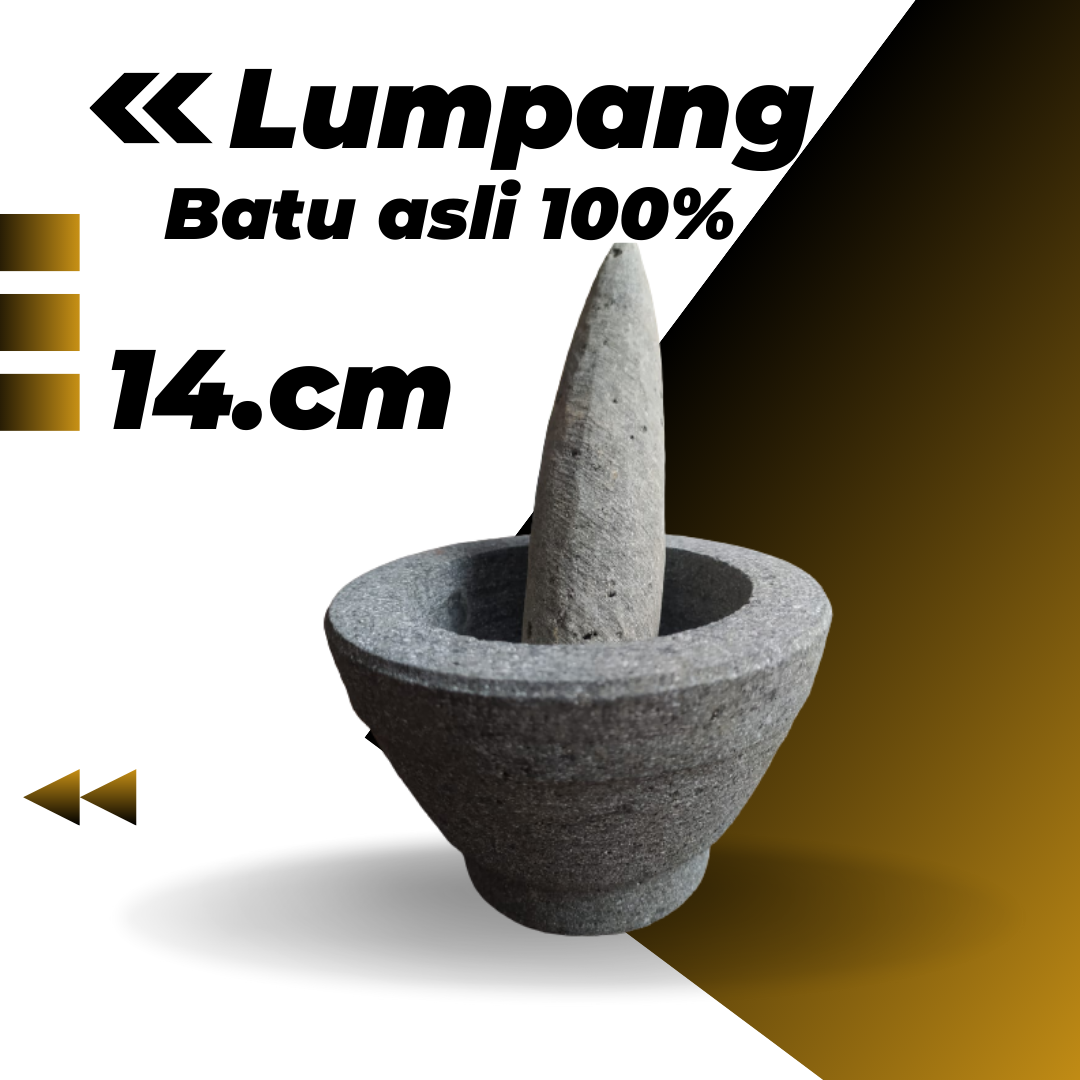 lulumpang batu asli diameter 14.cm lumpang batu asli termurah. | Lazada ...