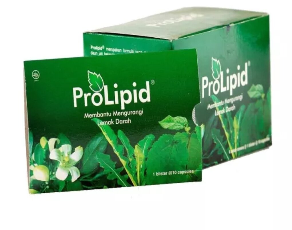 Prolipid Kapsul Kotak isi 60 Kapsul Mampu Mengurangi Lemak Darah, appun ...