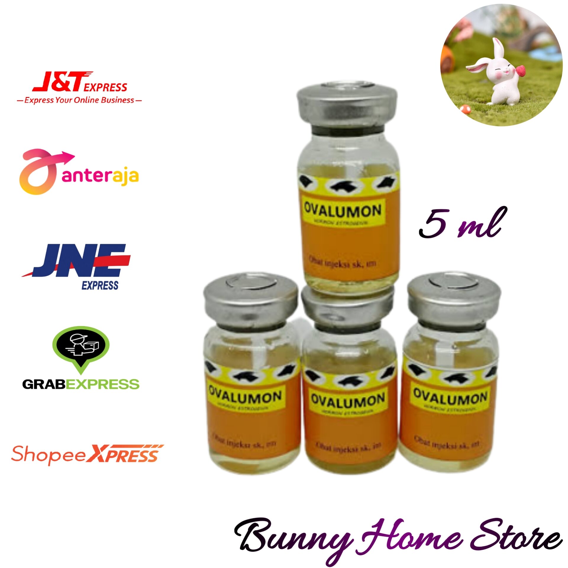 OVALUMON INJEKSI 5 ML PENAMBAH BIRAHI HEWAN BETINA | Lazada Indonesia