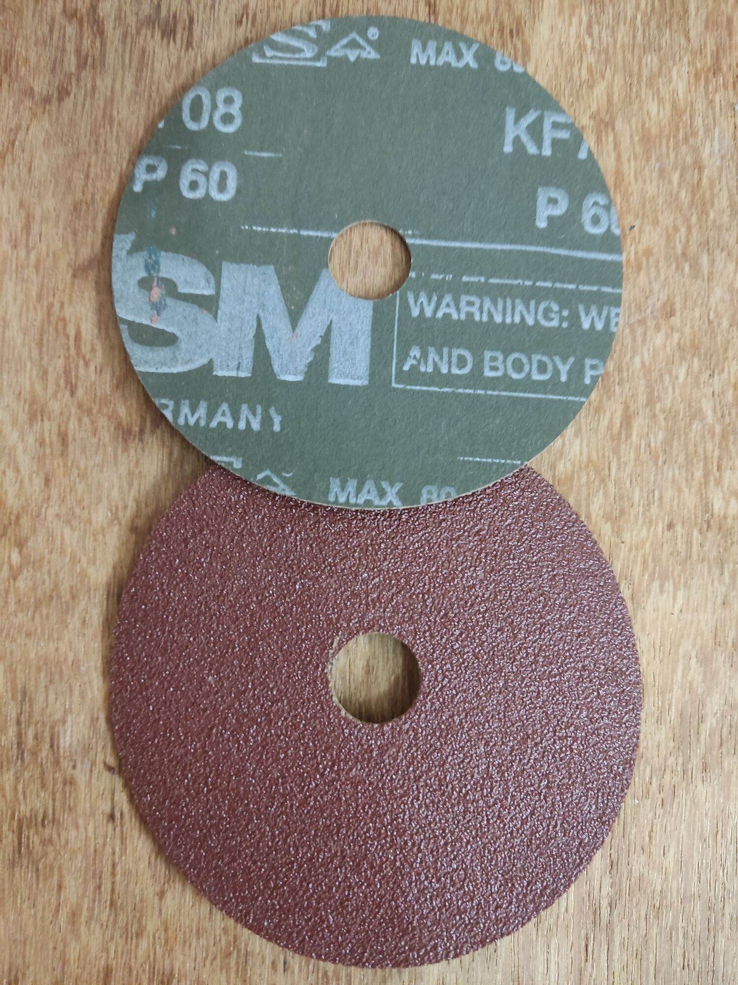 Amplas sheet lembar bulat bundar 4 inch P60 KF708 VSM VITEX Germany ...