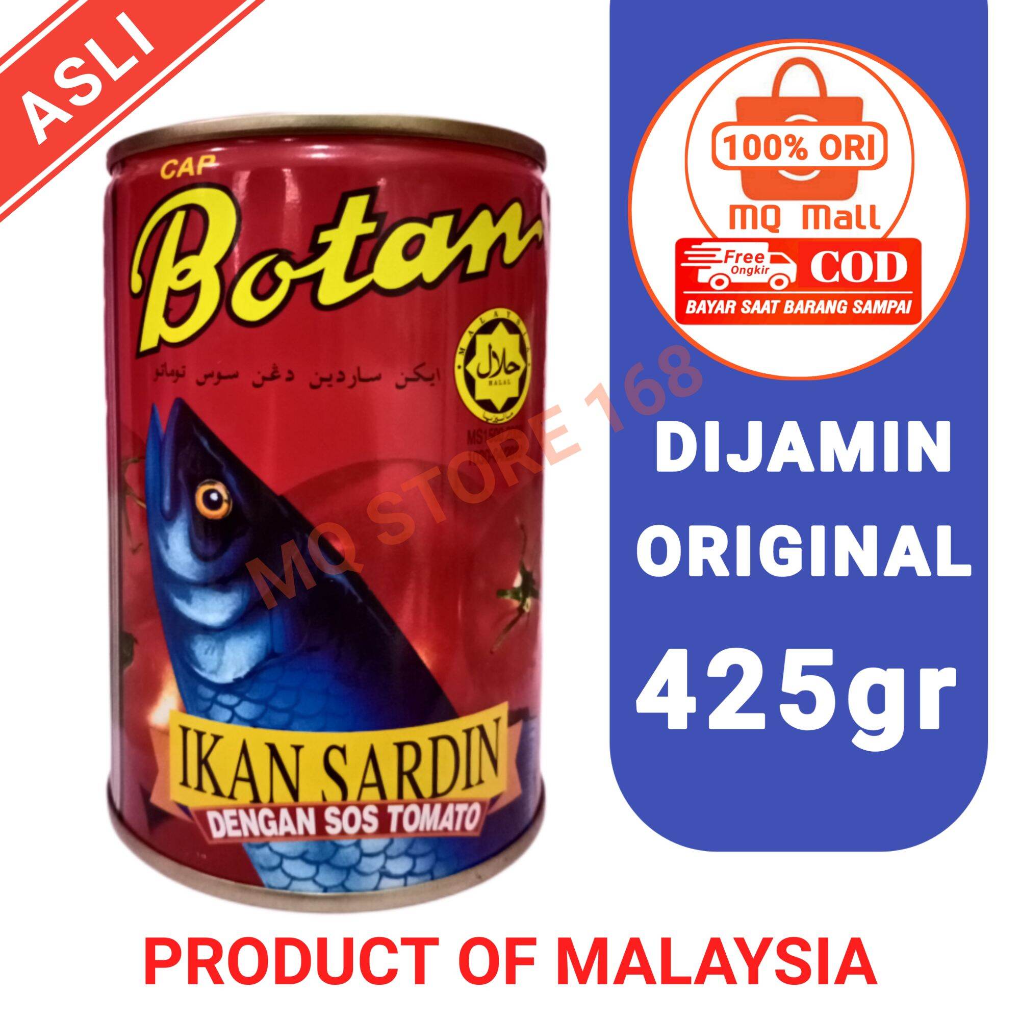 Botan ikan sarden - ikan sardin - malaysia | Lazada Indonesia