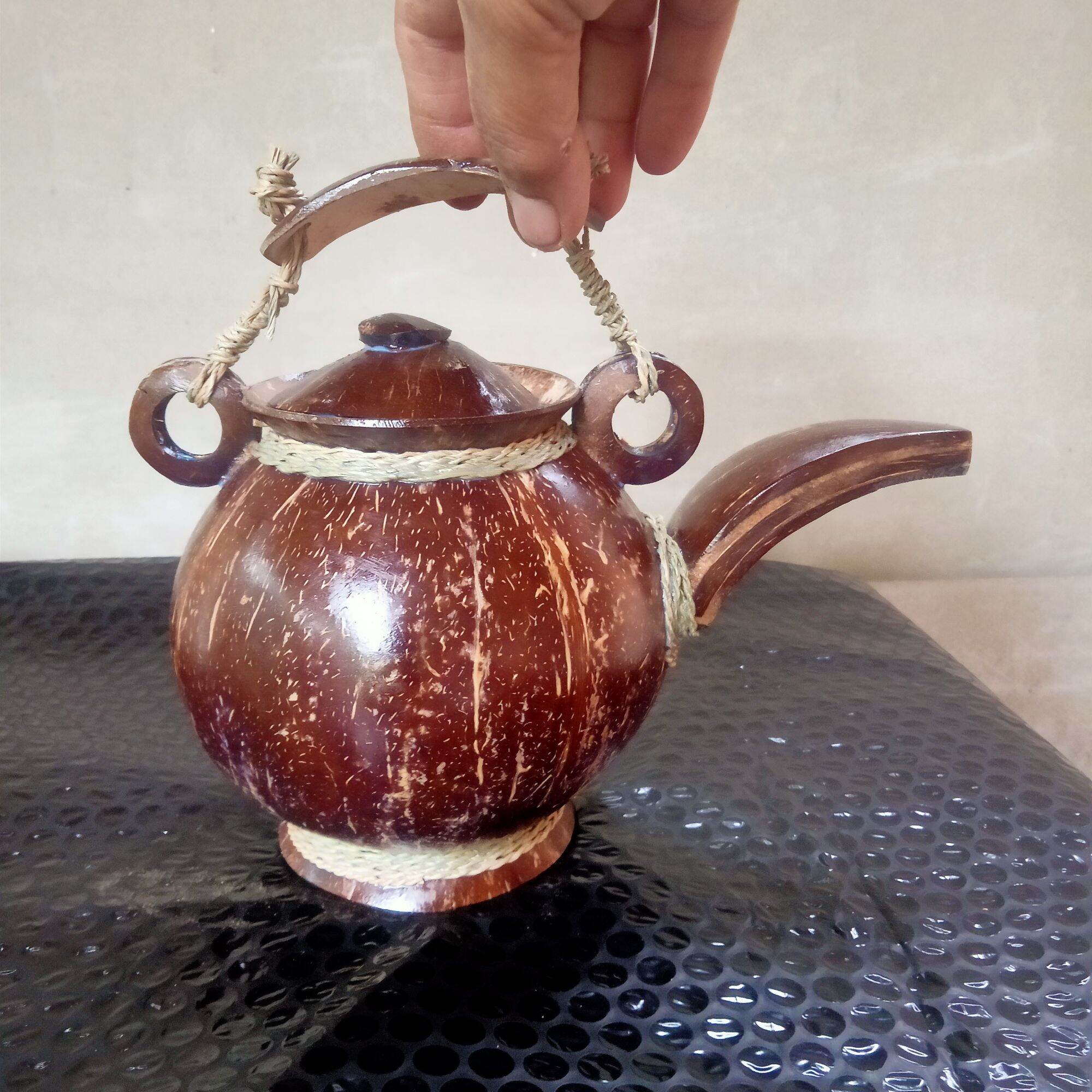 teko/ceret batok kelapa tua variasi mendong Jadul etnik natural dan ...