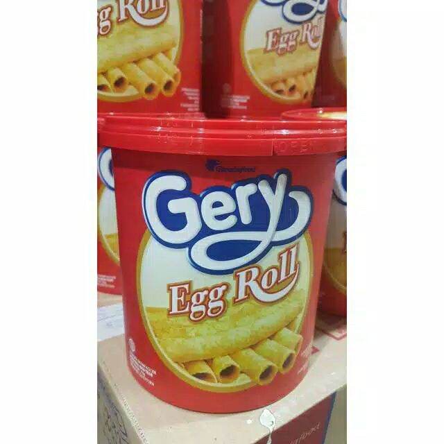 Gery Egg Roll 210gr-Gery Toples-Gery Kaleng-Biskuit Murah | Lazada ...