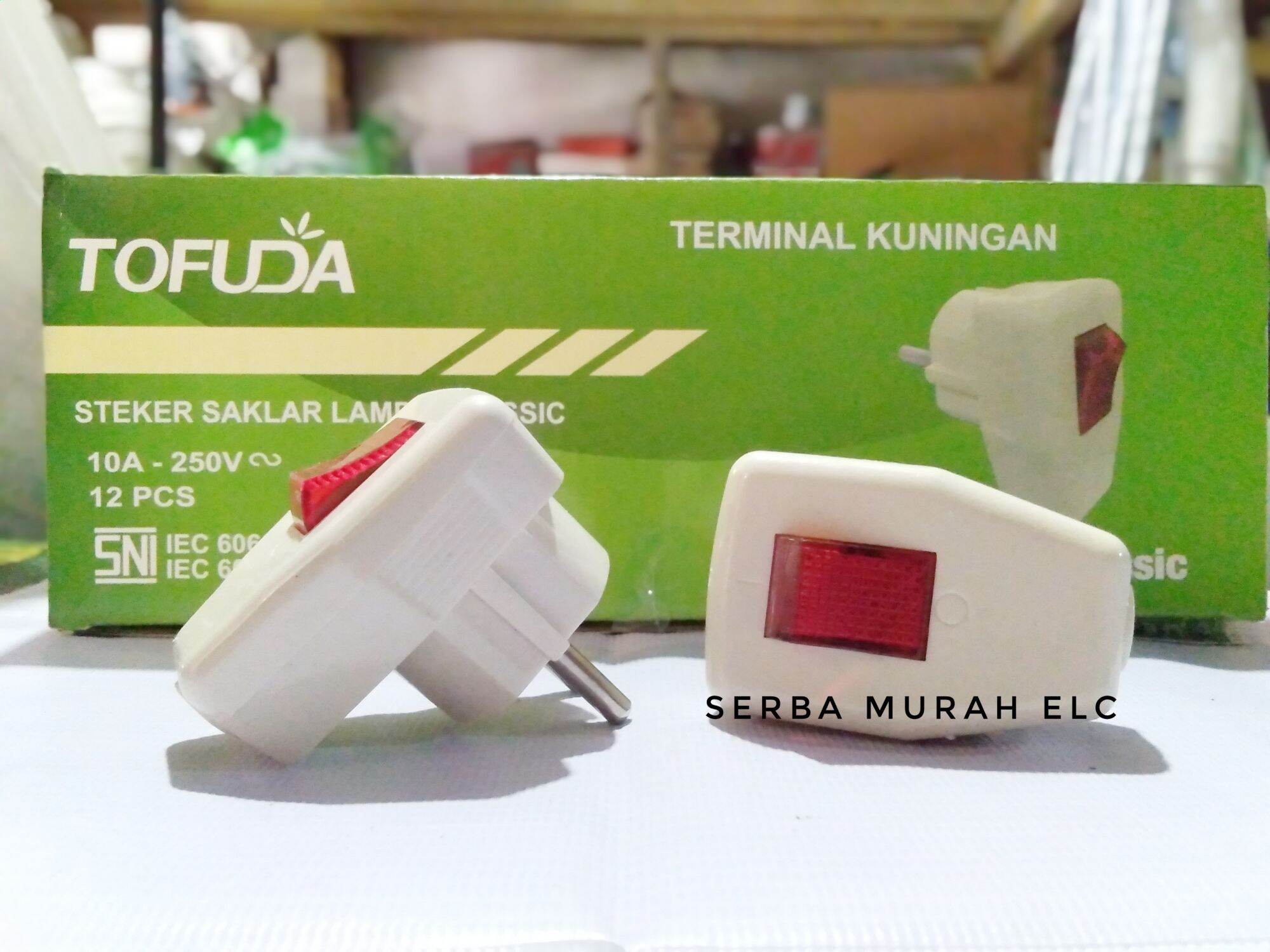 Colokan + saklar Colokan listrik Terminal kuningan Steker Saklar T-203 ...