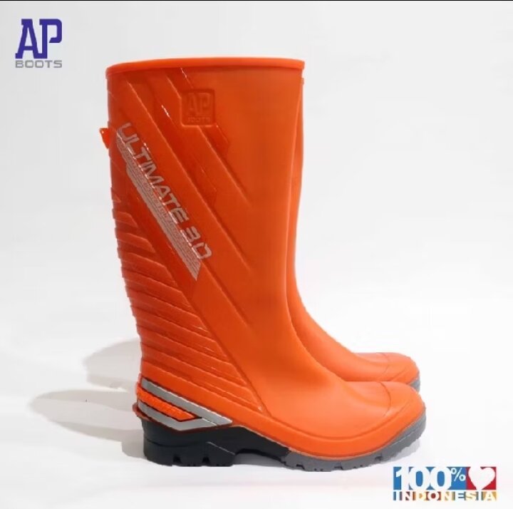 Sepatu Boot Tinggi AP ULTIMATE 2015 AP Boots HITAM ABU-ABU OREN HIJAU ...