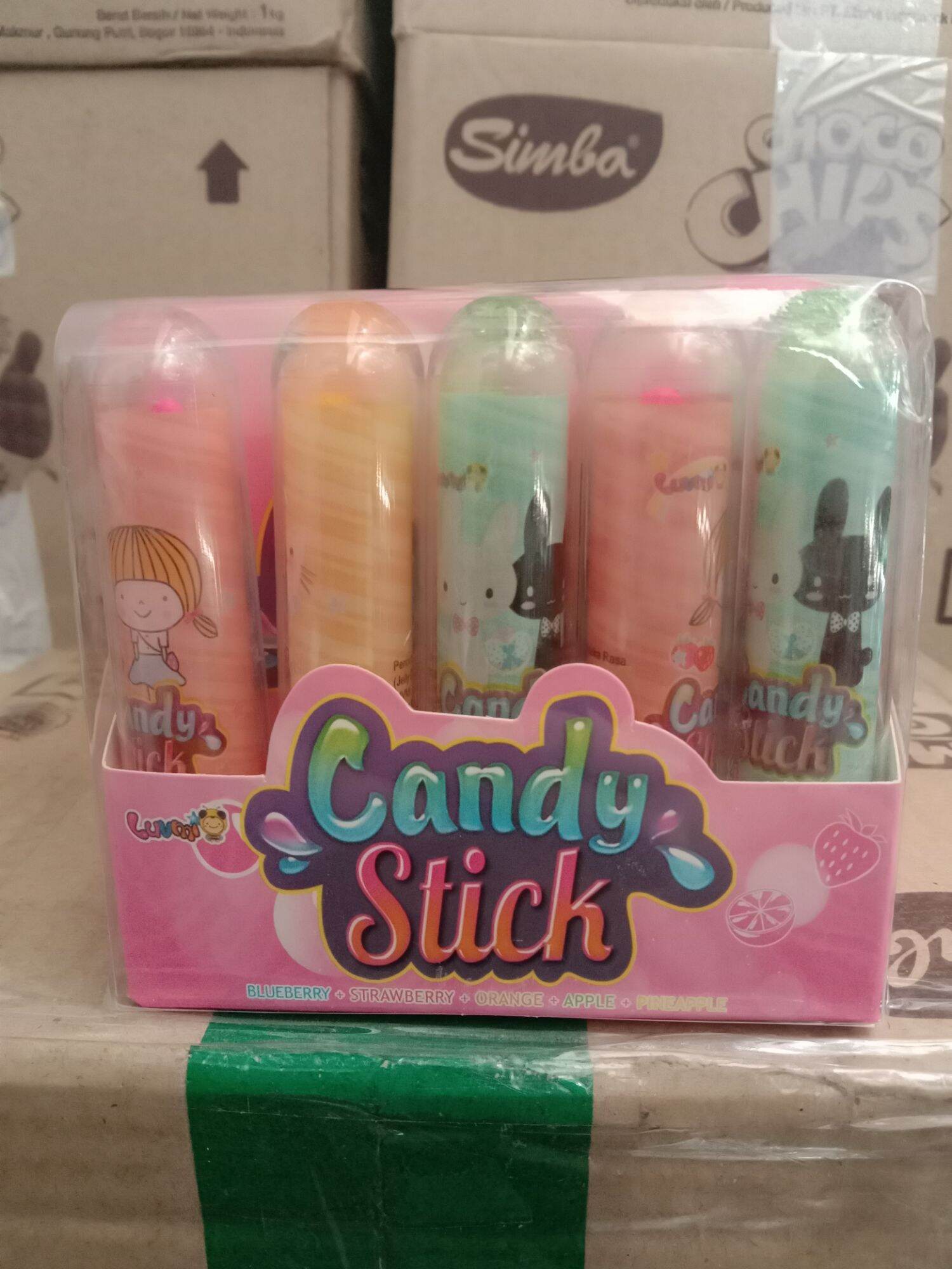 Candy stick Permen jelly aneka rasa isi 30pcs | Lazada Indonesia