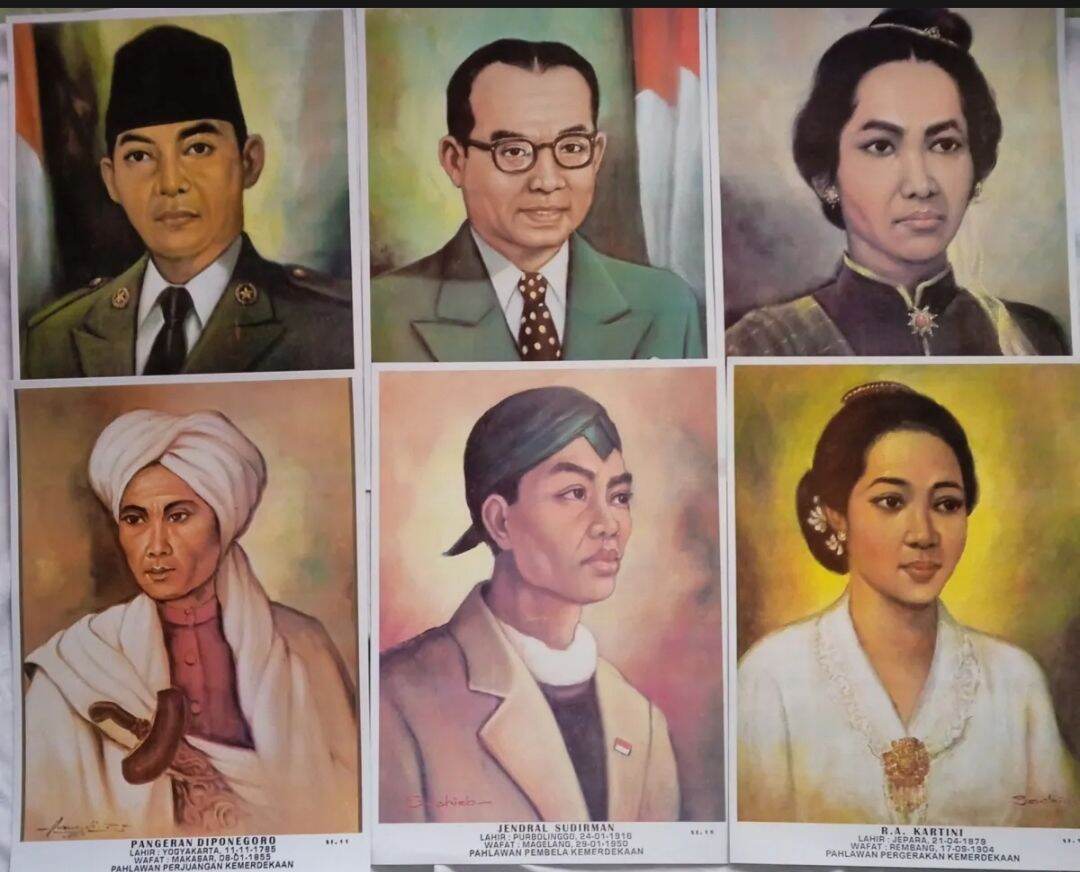 Poster para pahlawan ukuran 25x35 cm | Lazada Indonesia