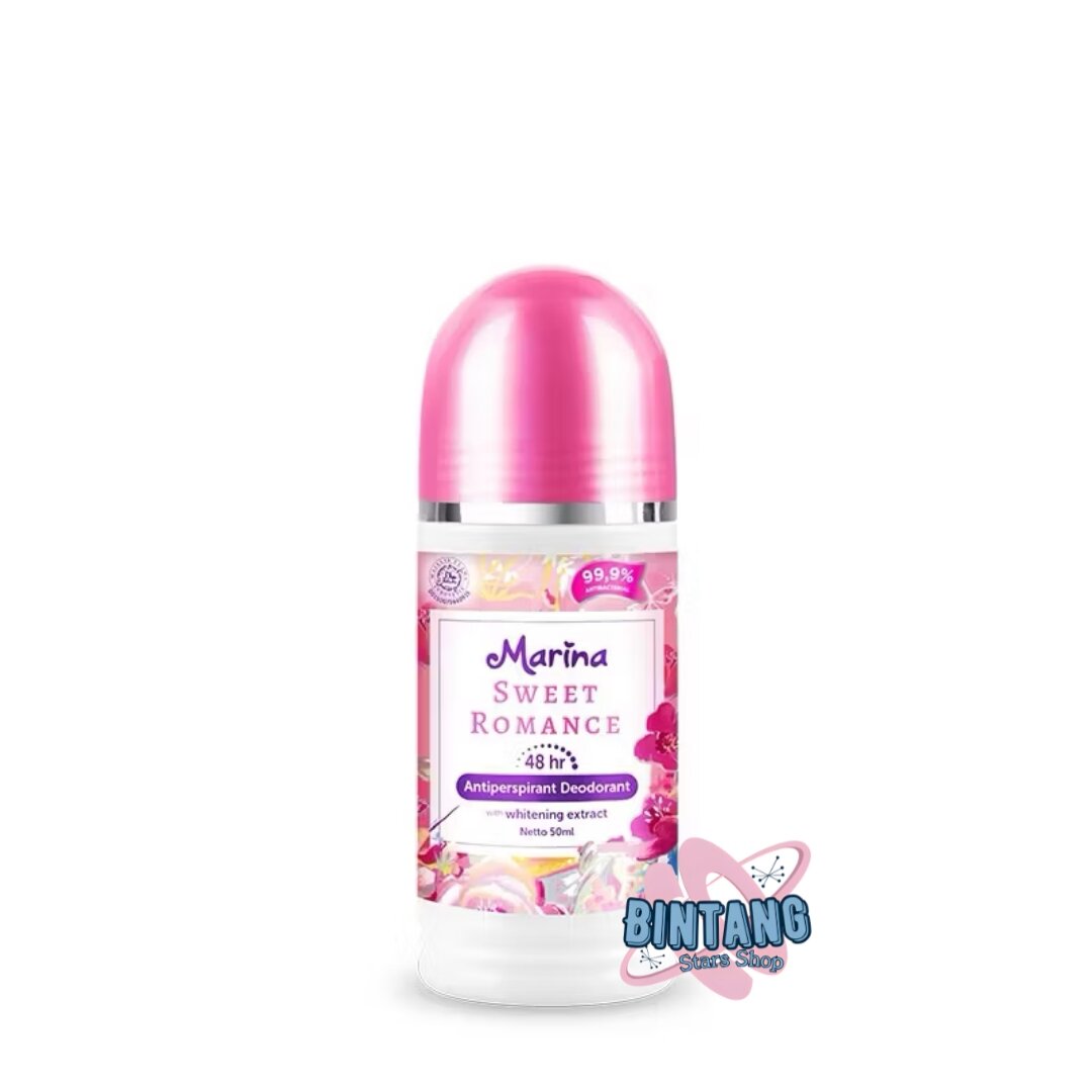 MARINA Antiperspirant Deodorant Roll On 50ml | Lazada Indonesia