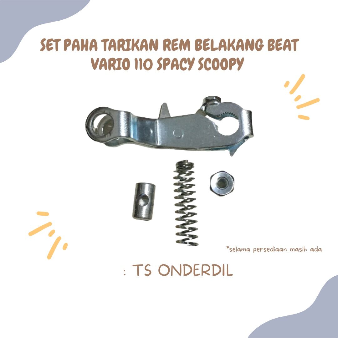 Set Paha Tarikan Rem Belakang Beat Vario 110 Spacy Scoopy | Lazada ...