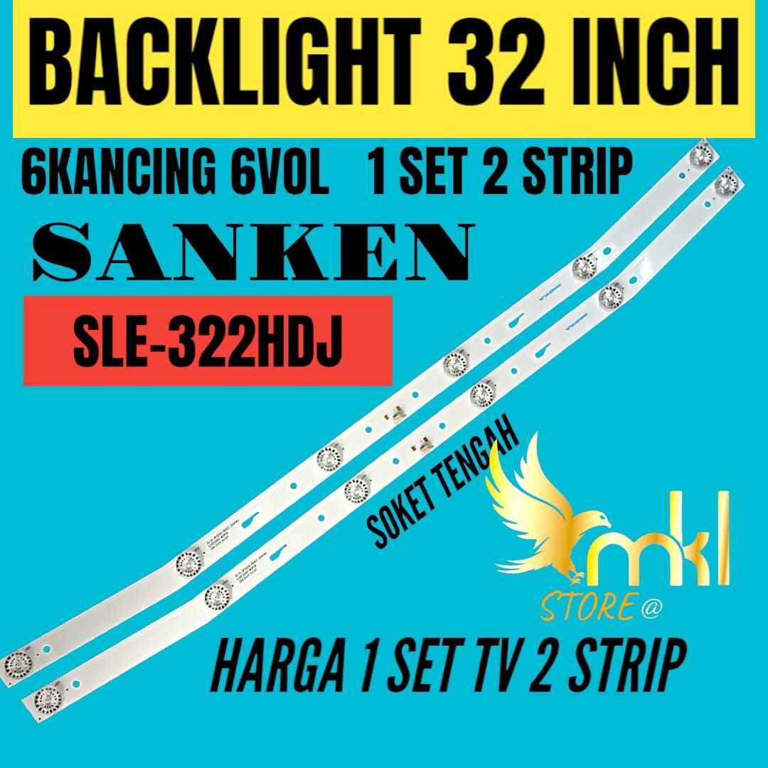 BACKLIGHT TV LED 32 INCH SANKEN SLE-322HDJ BACKLIGHT TV LED 32INCH ...