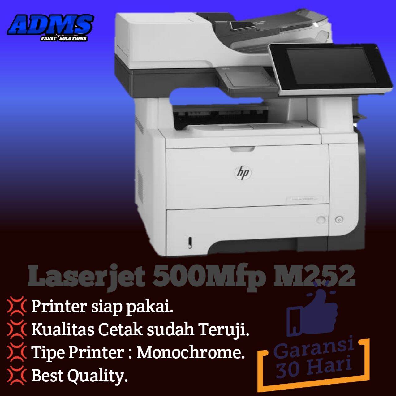 Printer HP LaserJet 500 MFP M252 Mesin Fotocopy-Printer-scenne | Lazada ...