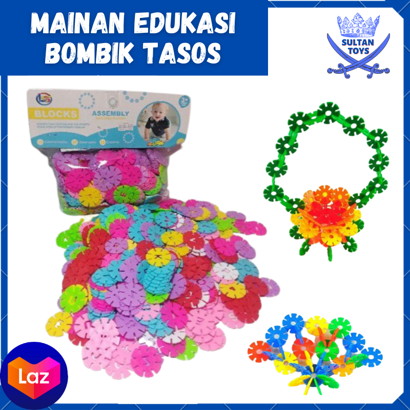 Mainan Bombik Tazos Anak Ukuran Besar 440pcs Mainan Tasos Edukasi Anak ...
