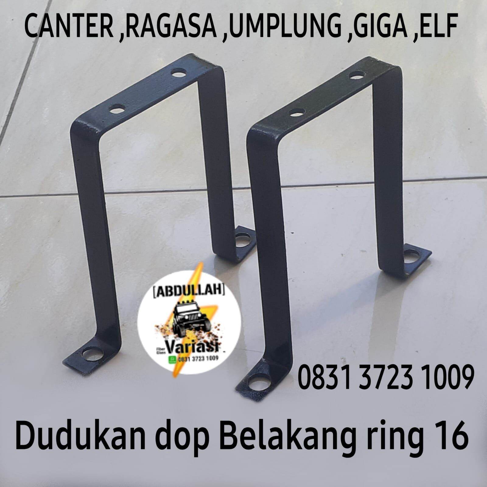 Dudukan Dop truk DUTRO DYNA RAGASA ELF MACAN Ring 16 dobel. Baut 5 ...
