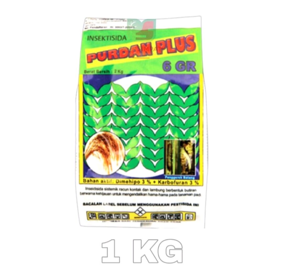 Insektisida Ulat Hama Tanah Purdan Plus 6 GR 1 kg | Lazada Indonesia