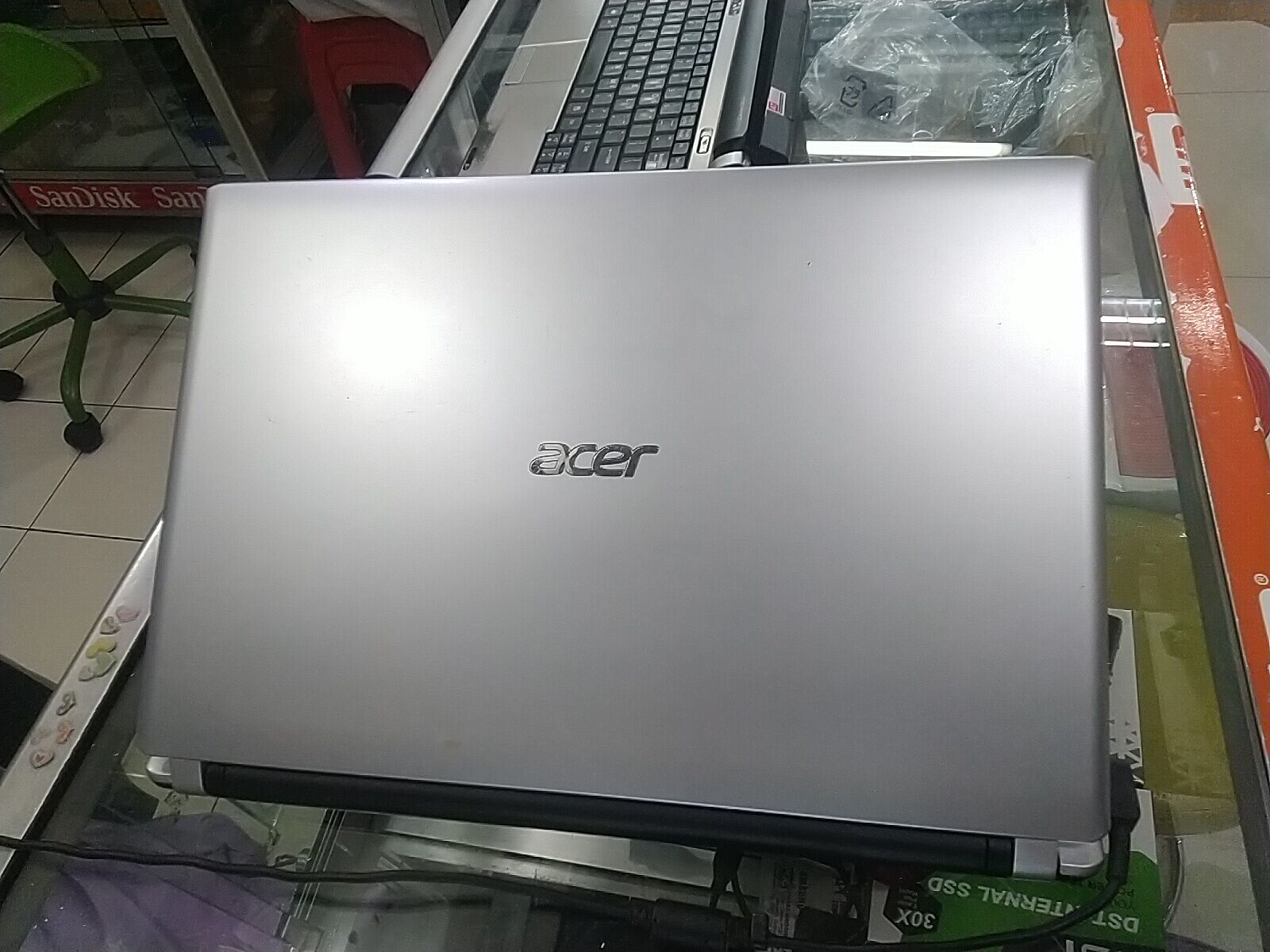 Laptop Acer Intel Inside CPU 887 1.50ghz Ram 4gb Hardisk 500gb windows ...