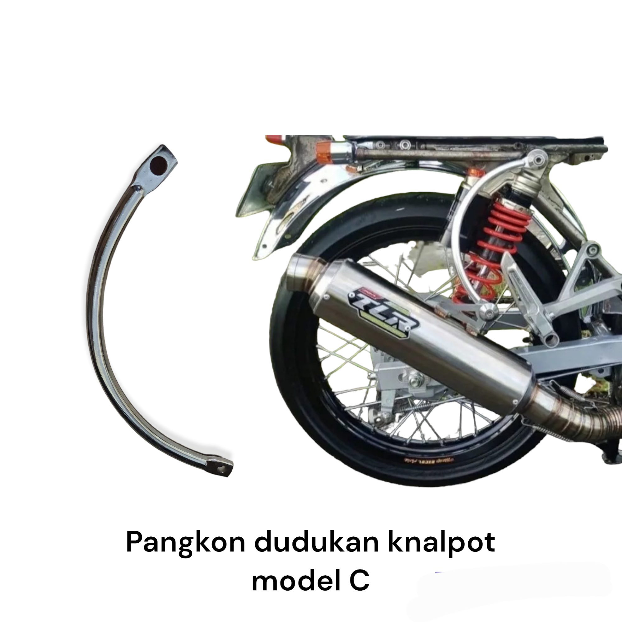 PANGKON KNALPOT C FULL BESI PNP CB GL MP TIGER | Lazada Indonesia