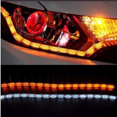 Sepasang Led Alis Kristal 50 cm 12 volt 24 volt sein running | Lazada ...