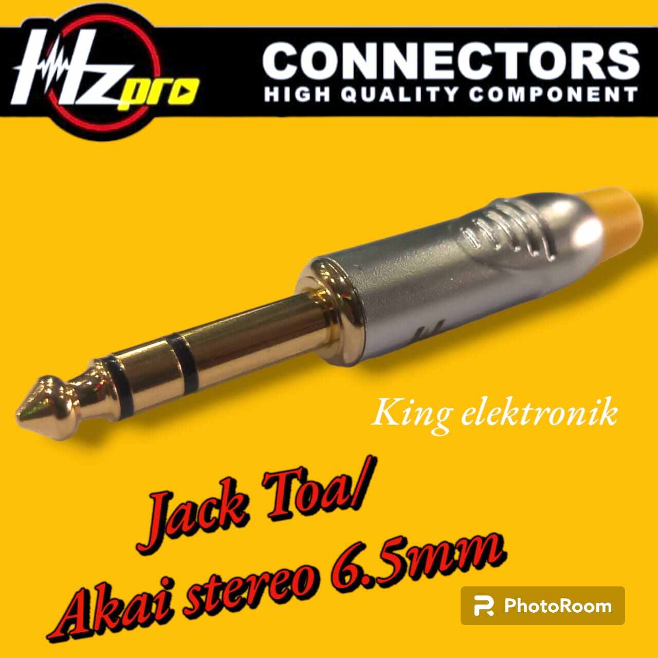 JACK TOA AKAI STEREO 6,5mm HZPRO hertz AX-TS (harga satuan) | Lazada ...