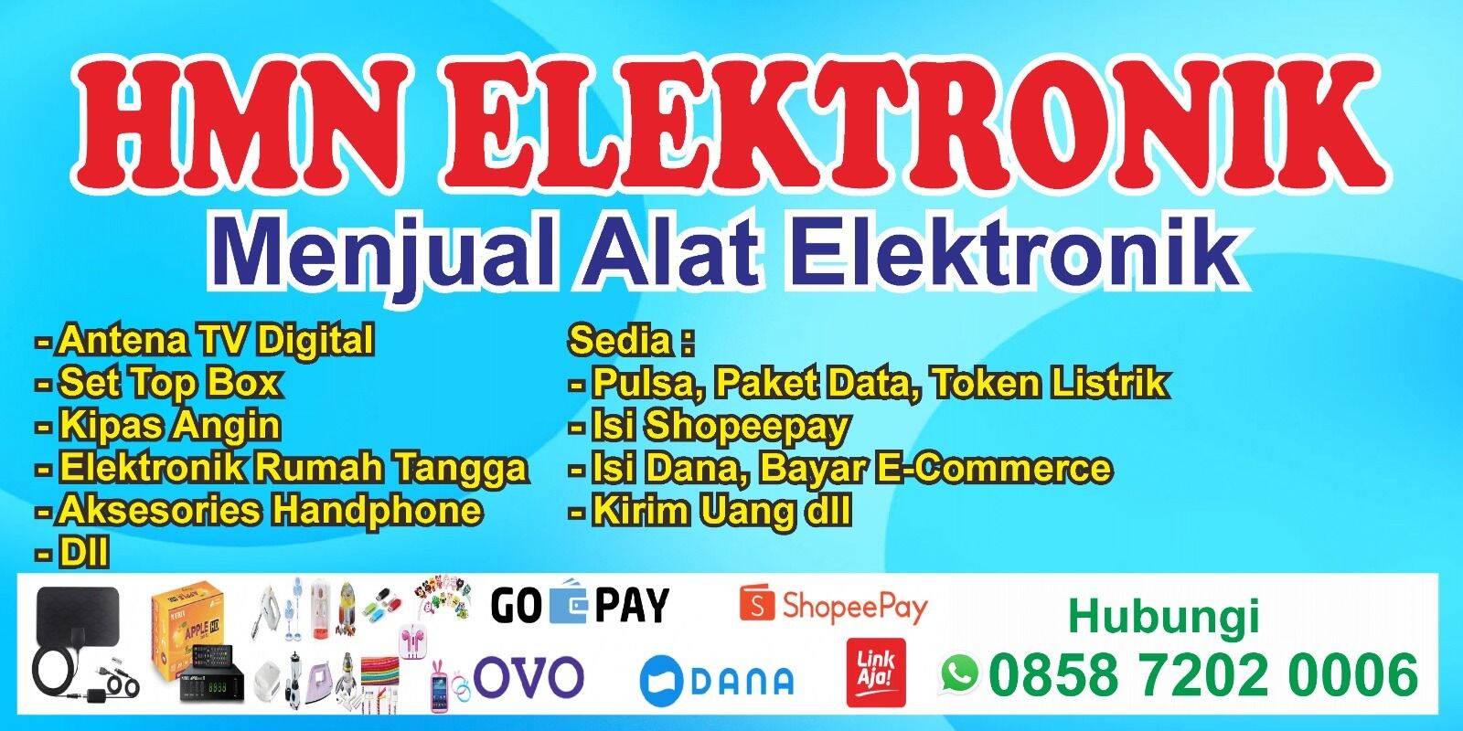 HMN ELEKTRONIK Official Store di Indonesia, Online Shop 10 2024