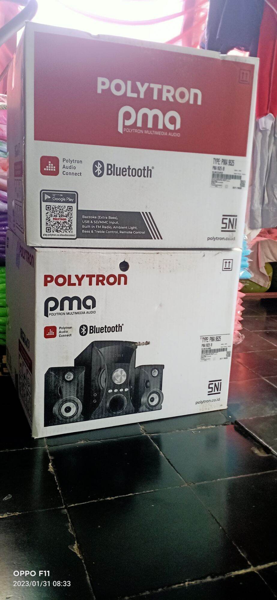 SPEAKER POLYTRON BLUETOOTH KAROKEAN PMA 9525 RADIO FM | Lazada Indonesia
