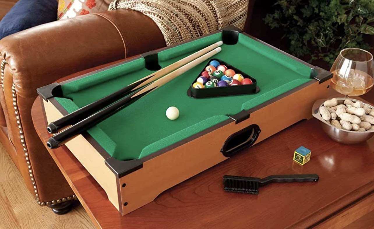 SUPER JUMBO MAINAN MEJA BILLIARD TABLETOP POOL GAME TABLE BESAR BOLA ...