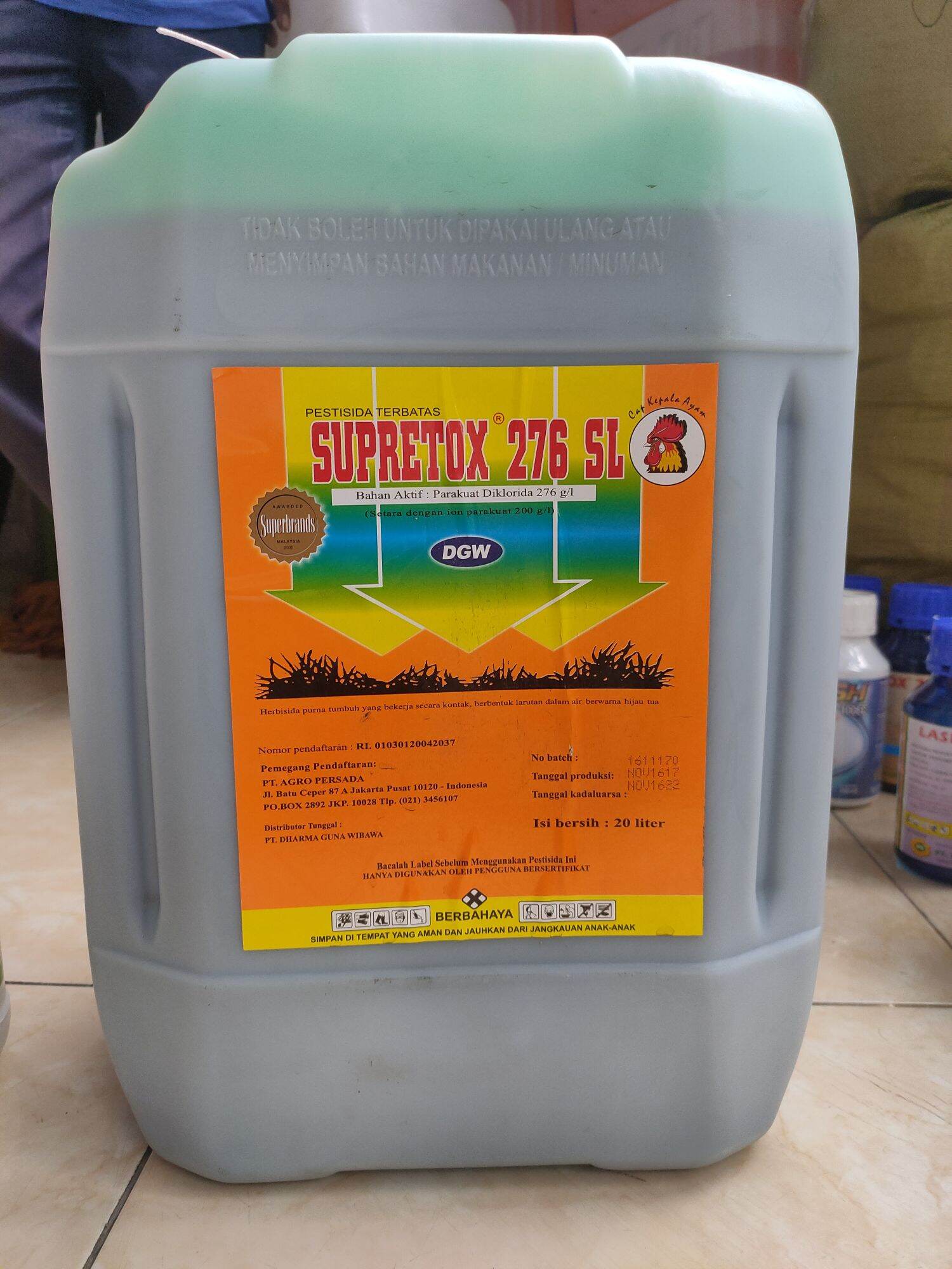 Supretox 276 sl 20 ltr | Lazada Indonesia