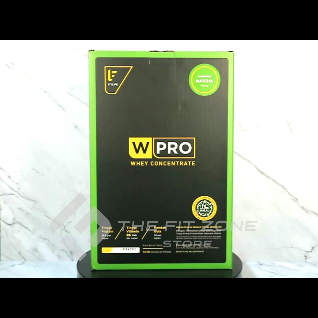 Fitlife Wpro 300 Gram (10 serv) Whey Protein Concentrate BPOM HALAL ...