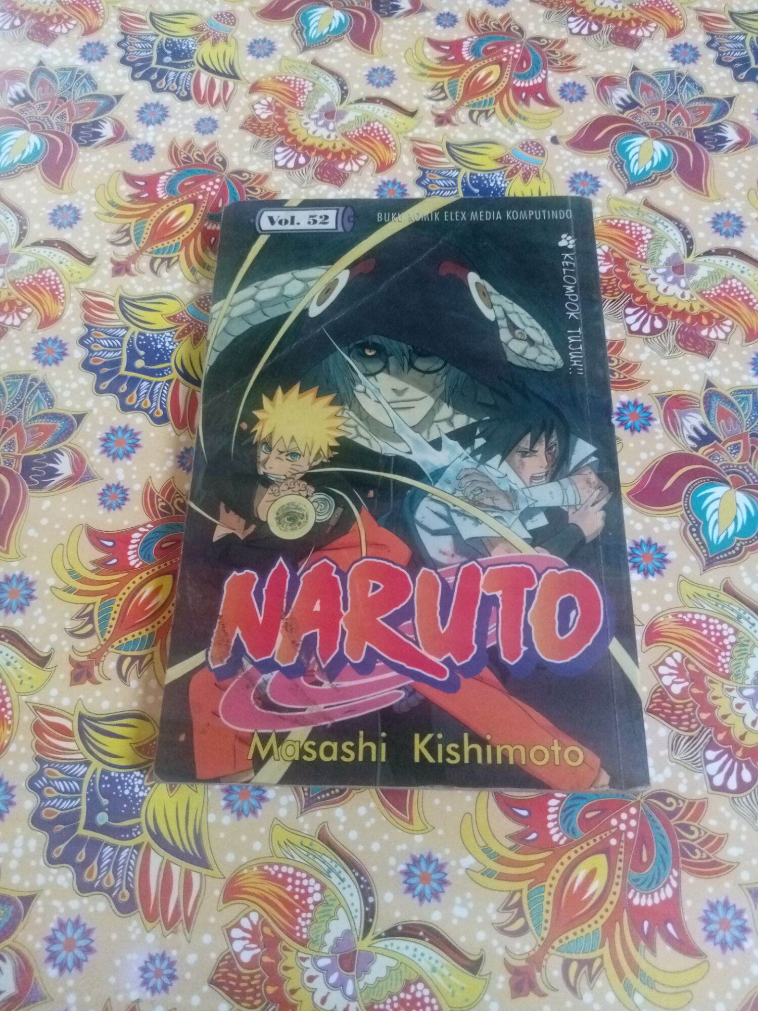 Komik Naruto volume 52 - Bekas original | Lazada Indonesia