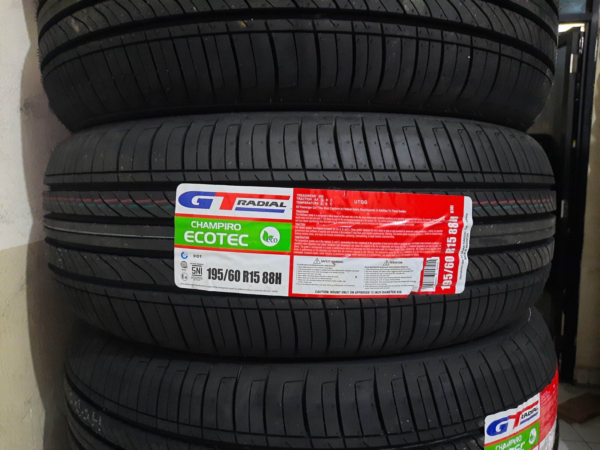 Ban GT champiro ecotec 195/60/R15 Wuling confero | Lazada Indonesia