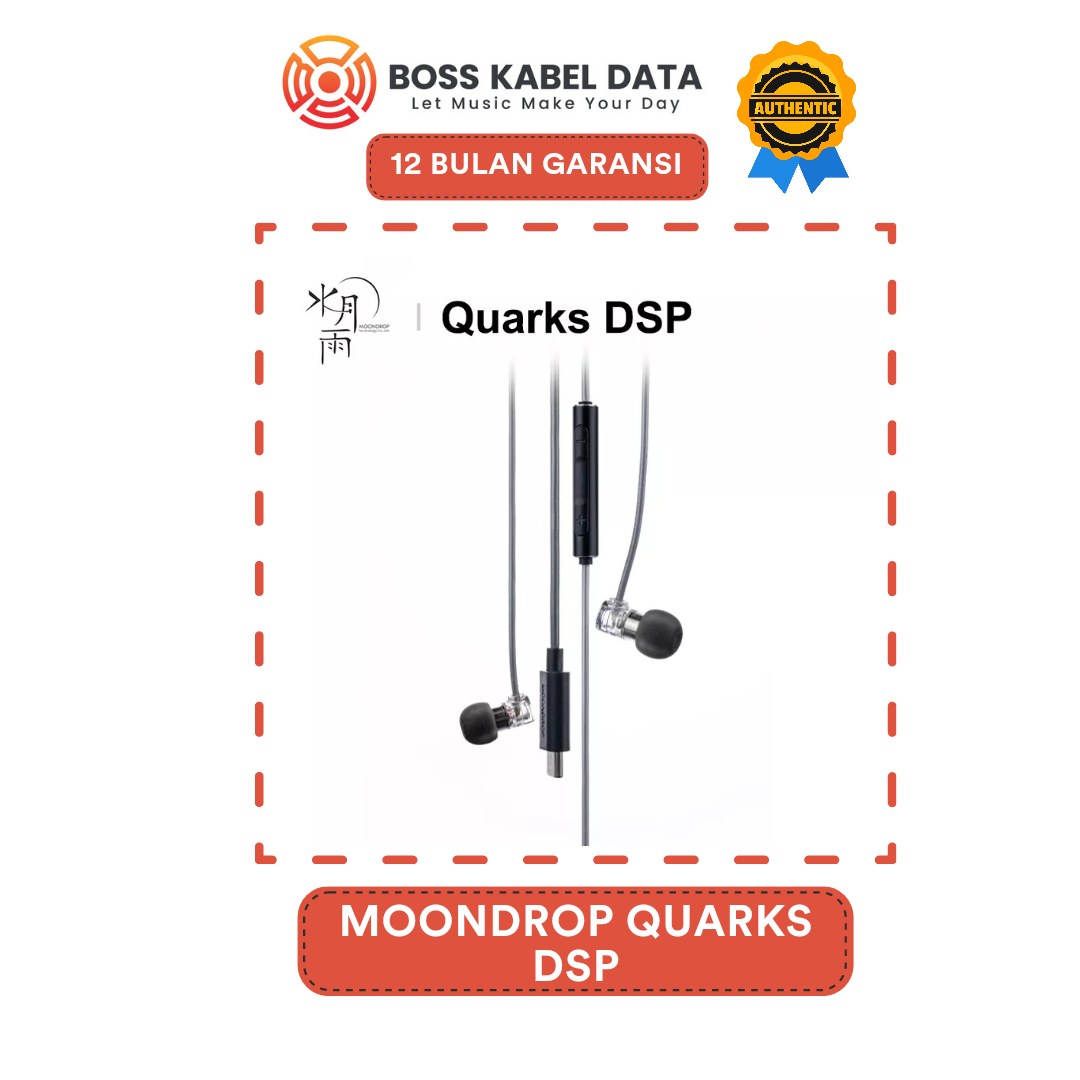 Moondrop Quarks DSP 6mm Dynamic Driver In Ear Monitor With Mic | Lazada ...