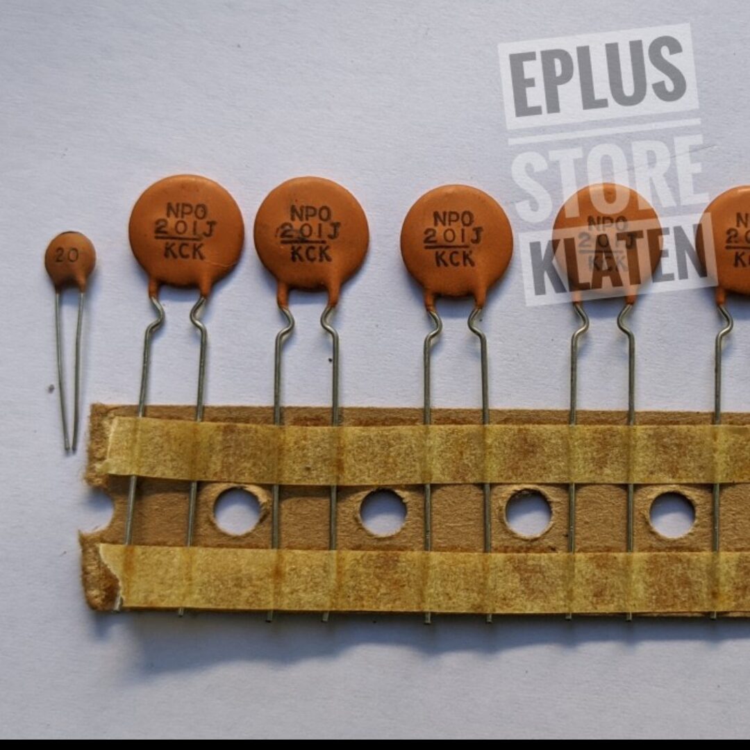 kapasitor KCK 201 NPO 200pf capacitor keramik 200 pf 2 pcs | Lazada ...